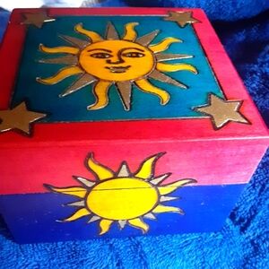 Enchanted world of boxes | Accents | Celestial Sun Boxmade In Poland ...